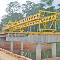 China Bridge Erection 3phase Launching Crane 50M Pan Professional Design for sale