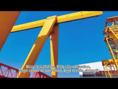 singolo dovere di lavoro della gru a cavalletto della trave 5T 50M/Min Running A5