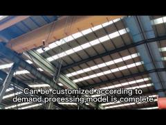 20 Ton Double Girder Overhead Bridge Crane 3 Phase Cabin Control