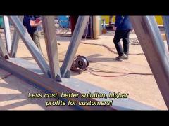 Truss Type Girder Launcher Crane 50M High Performance Lifting Machinery
