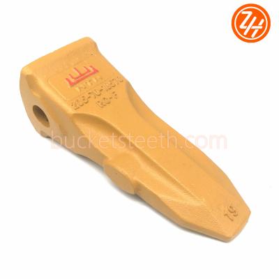 China SHANTUI van het Graafwerktuigbucket teeth heavy van de schurings het Bestand 205-70-19570RC Pc200RC Ex200 Sy215 Rots Materiaal KOMATSU Te koop