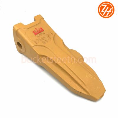 China SHANTUI van het Graafwerktuigbucket teeth heavy van de schurings het Bestand 2713-1219RC DH300 DH280 Rots Materiaal DAEWOO DOOSAN Te koop
