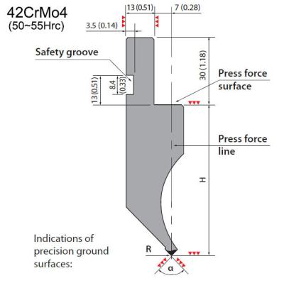 China press brake die mould for sale