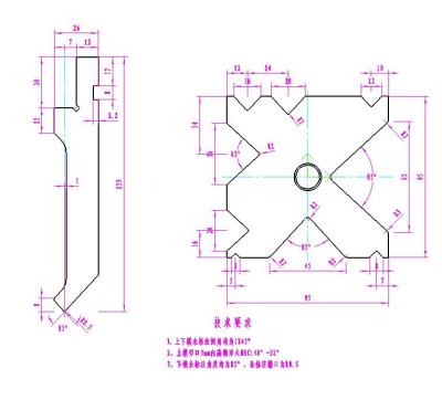 China press brake goose neck punch tooling for sale