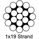 China Galvanized Strand 1×19 for sale