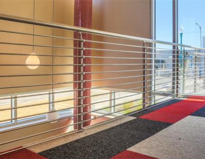 China 316 Stainless Steel Guardrail System Solid Rod Bar Railing Balustrade for sale