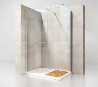 China Modern Tempered Glass Shower Room Shower Enclosure for Hotel Use for sale