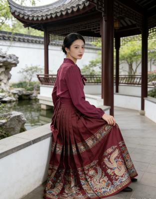 China Office & Weekend Ready: Tie Neck Puff Sleeve Blouse for sale