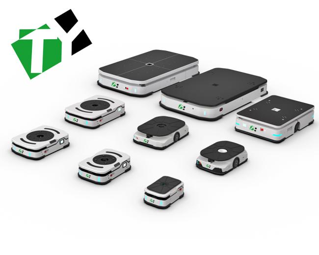 AGV Robot in industrial application