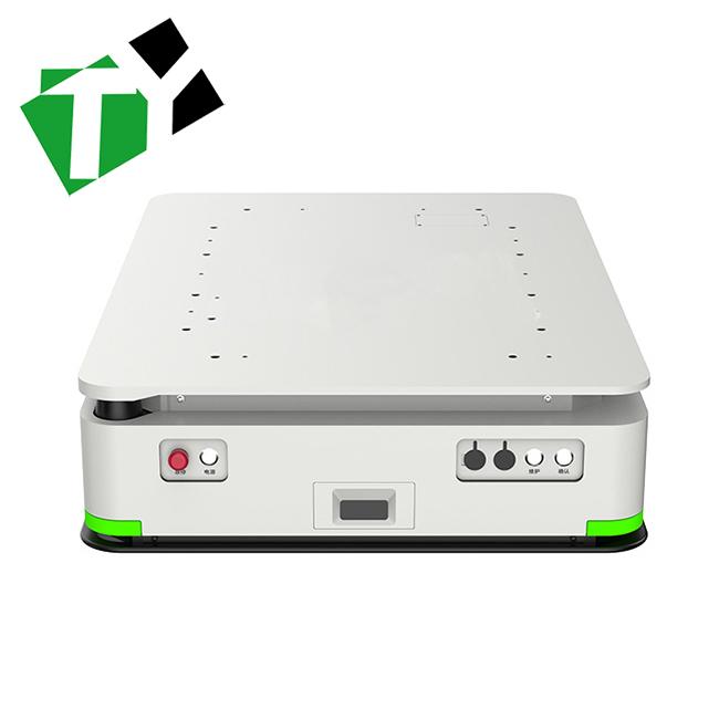 AGV Automated Guided Vehicle close-up