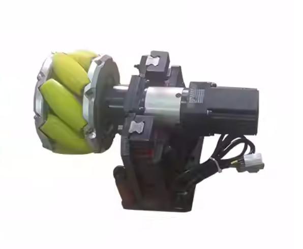 Quality 430mm Dia AGV Mecanum Wheel Drive Assembly Shock Absorbing Load 7000KG for sale