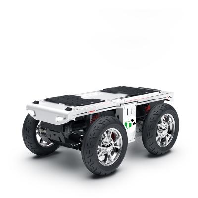 Quality 48V UGV Wire-Controlled Four Wheel Drive Chassis Load 500kg IP44 Protection for sale
