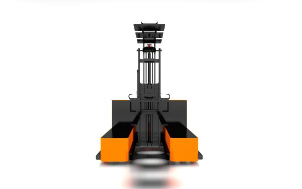 Quality Forward Moving Automated Guided Forklift AGV 3T Load Capacity Four Wheel Drive for sale
