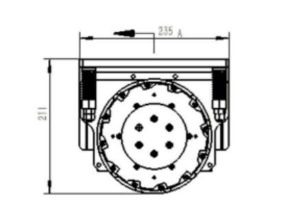 Quality 48V AGV Mecanum Wheel Drive Assembly 4 Wheel Load 500KG Diameter 180mm for sale