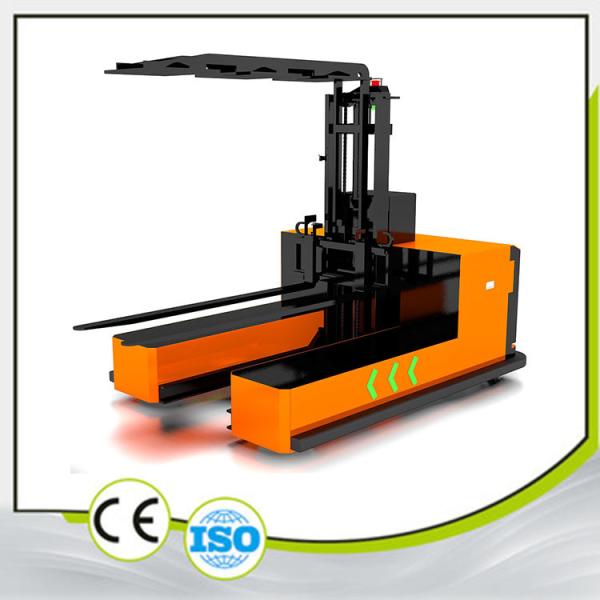 Quality Forward Moving Automated Guided Forklift AGV 3T Load Capacity Four Wheel Drive for sale