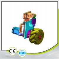 Quality Diameter 152mm AGV Mecanum Wheel Drive Assembly Load 100KG Power 200W for sale