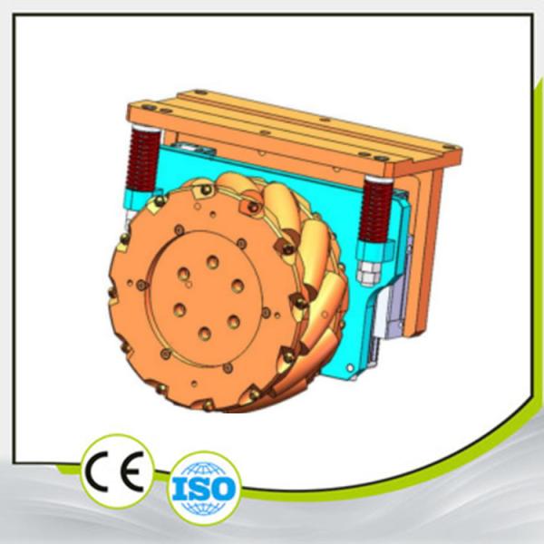Quality 48V AGV Mecanum Wheel Drive Assembly 4 Wheel Load 500KG Diameter 180mm for sale
