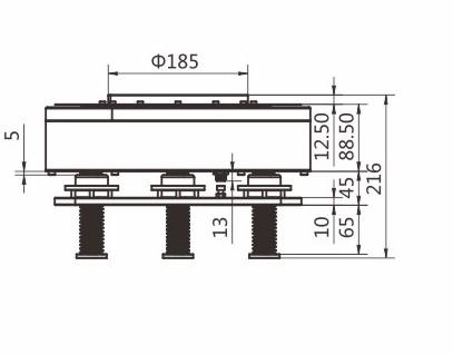 Quality Customized AGV Lifting Mechanism Load 500KG AGV Lifter Rotatable for sale