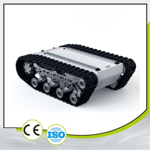 Quality Multifunctional Tank Chain Driven UGV Chassis For Outdoor Obstacle Crossing for sale
