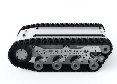 Quality Multifunctional Tank Chain Driven UGV Chassis For Outdoor Obstacle Crossing for sale