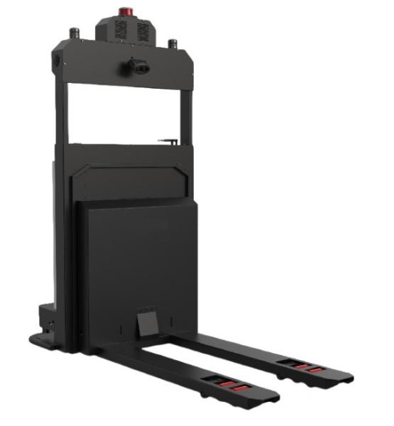Quality Intelligent Laser Guided Forklift AGV Load 1000KG High Performance for sale