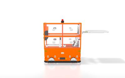 中国 半導体パネルの供給 オムニダイレクト AGV 自動誘導車両 負荷 50KG-100Kg 販売のため