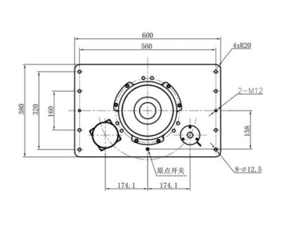 China Vertikale Serie Integrierte 3000W AGV Lenkradmontage Antrieb angepasst zu verkaufen