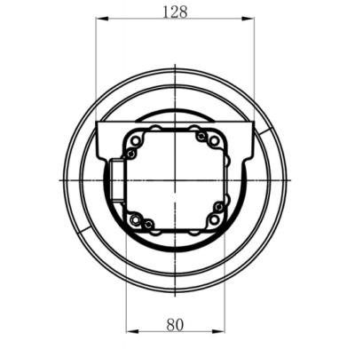 China Servomotor AGV Lenkradmontage Antrieb 48V IP65 zu verkaufen