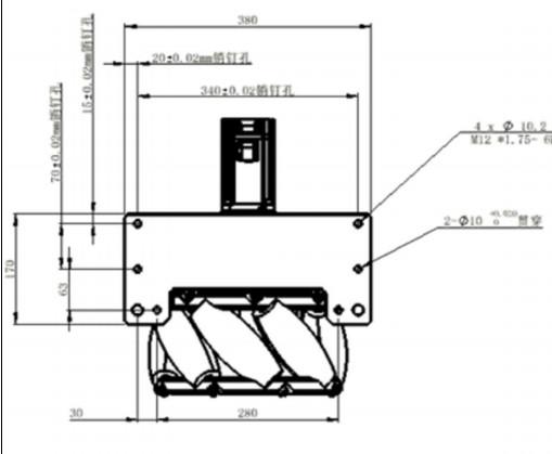Quality Integrated Load 3000KG AGV Drive Wheel Automated Guided Vehicle Components for sale