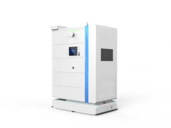 Quality 300KG AGV Vehicle Double Layer Transmission Of Photovoltaic Materials In Narrow for sale