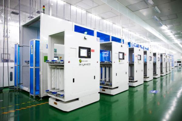 Quality 300KG AGV Vehicle Double Layer Transmission Of Photovoltaic Materials In Narrow for sale