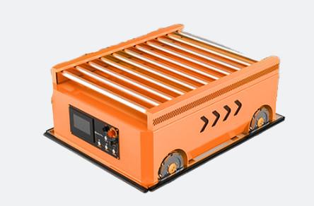 Quality Mecanum Wheel AGV Automatic Guided Vehicle Lifts Power Roller Docking Conveyor for sale