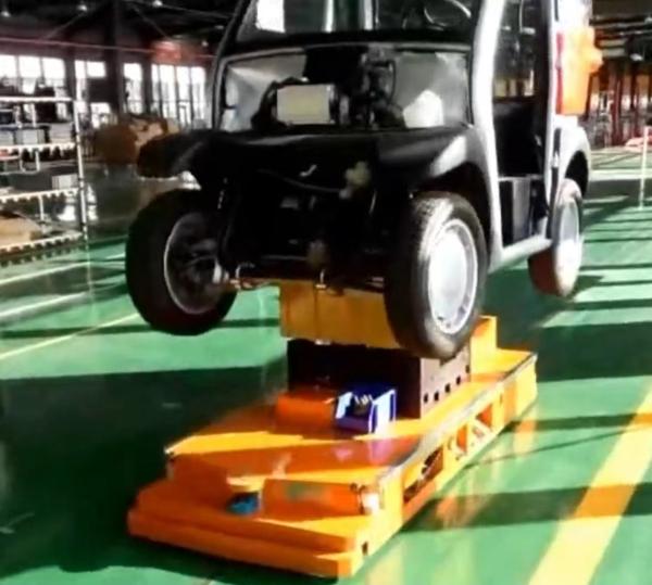 Quality Electric Single-Lift Omnidirectional AGV Automated Guided Vehicle 1500KG Load for sale