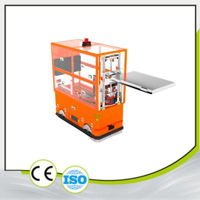 Cina Alimentazione del pannello semiconduttore omnidirezionale AGV veicolo guidato automatizzato carico 50KG-100Kg in vendita
