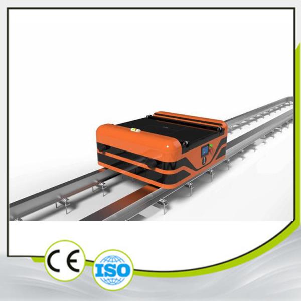 Quality Warehouse Four Way Shuttle Track RGV Two Way Travel Customized Load Size for sale