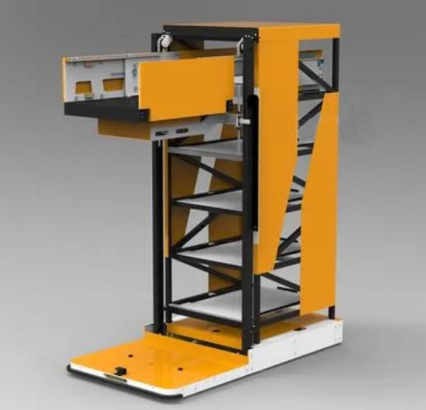 Quality AGV Automated Guided Vehicle Three-Dimensional Shelf Material Box Picking And for sale