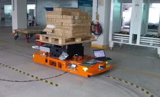 Quality Electric Single-Lift Omnidirectional AGV Automated Guided Vehicle 1500KG Load for sale