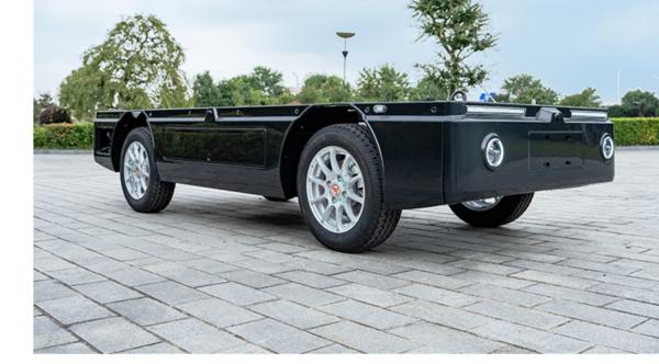 Quality Wire Controlled Four Wheel UGV Chassis Load 1000KG For Outdoors Over Obstacles for sale