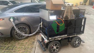 Quality New Energy Vehicle EV Charging Robot With 60Degree Rechargeable Battery for sale