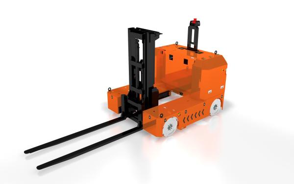 Quality High Precision Reach Forklift AGV Material Handling Load 1500KG Fork Height 1.6m for sale
