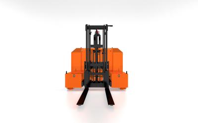 China High Precision Reach Forklift AGV Material Handling Load 1500KG Fork Height 1.6m for sale