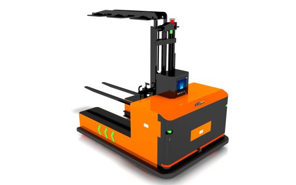 Quality Forward Moving Automated Guided Forklift AGV 3T Load Capacity Four Wheel Drive for sale