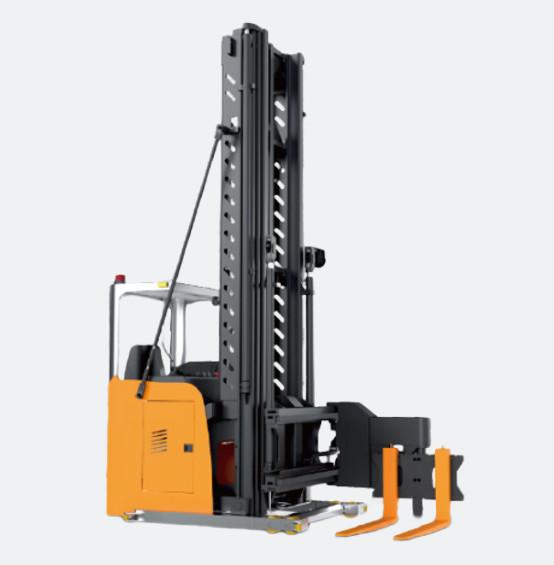 Quality Three Way Fork Mode Automated Guided Vehicle Forklift Load 1500KG Narrow Lane for sale