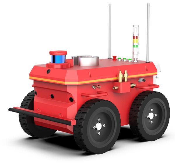 Quality Load 80KG Four Wheel Off Road UGV Chassis Equipped With Inspection Equipment for sale