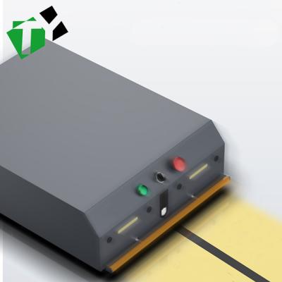 China 0-40°C Environment AGV Automated Guided Vehicle Trackless Transfer Cart with Battery Power Source for sale