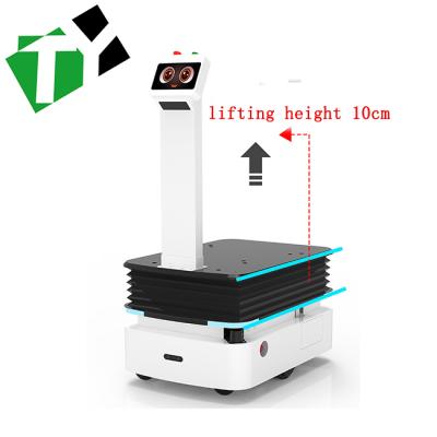China Dual-LiDAR AGV Chassis with 300KG Load Capacity and 3D Cameras for Autonomous Mobile Robot with 8 Hours Battery Life for sale