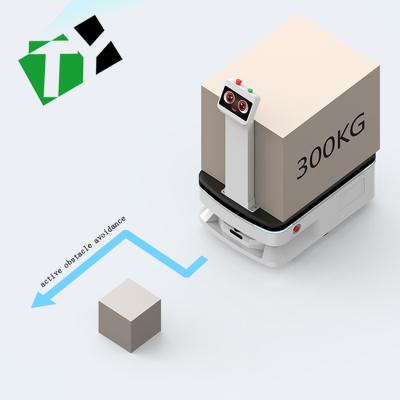 China Dual-LiDAR AGV Chassis with 300KG Load Capacity and 3D Cameras for Autonomous Mobile Robot with 8 Hours Battery Life for sale