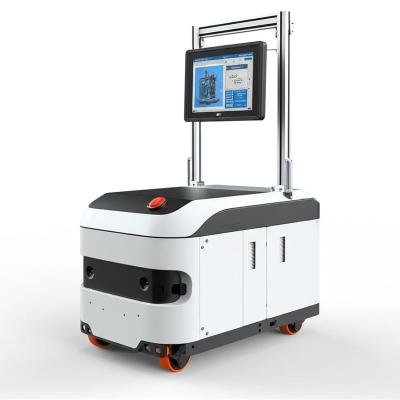 China Back Lifting Load Mode AMR Autonomous Mobile Robot with Customization and Steering Wheel Drive for Industrial Automation for sale