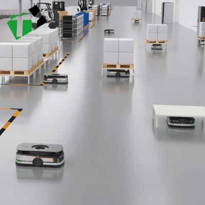 China AMR Autonomous Mobile Robot with 300kg Pick Up Weight, Emergency Stop And Collision Detection, and WiFi / 5G Communication for sale
