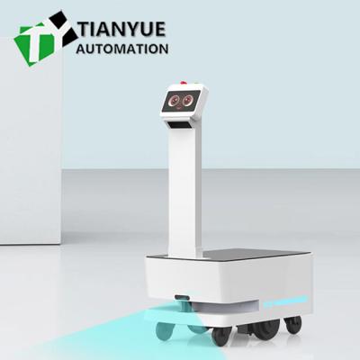 China AGV Automated Guided Vehicle with 8h Battery Life 1m/s Travel Speed and ±10mm Navigation Accuracy for sale